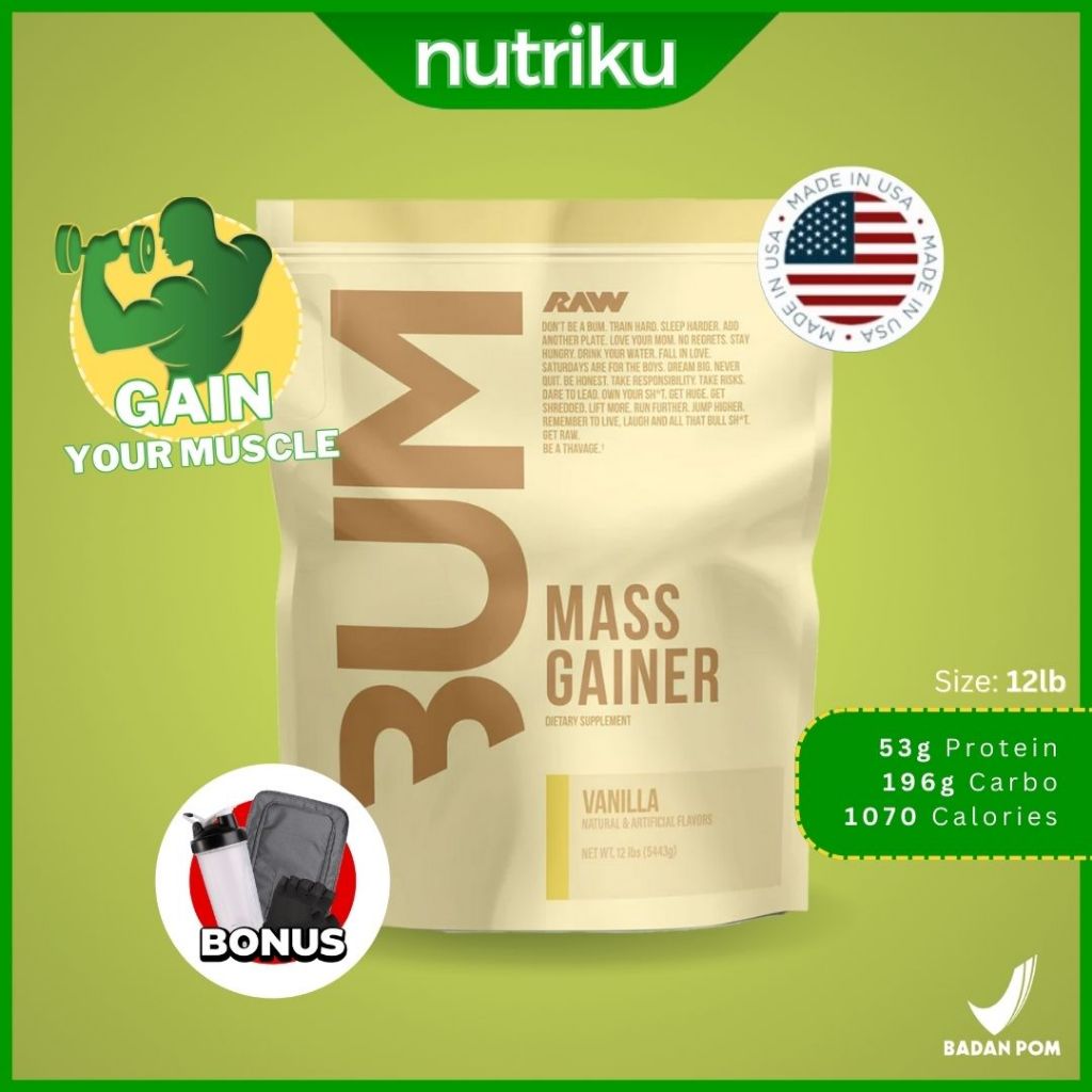 Jual CBUM Raw Mass Gainer 12 Lbs | Shopee Indonesia