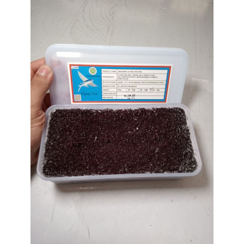 Jual TOBIKO BLACK CAVIAR 100GR DAN 250GR | TOBIKO BLACK PREMIUM ...