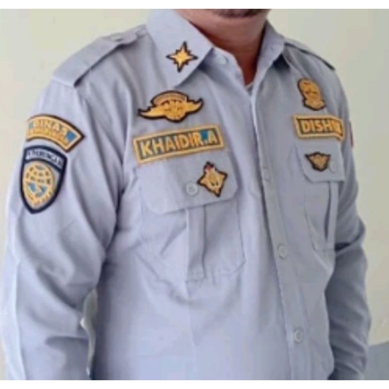 Jual SERAGAM DISHUB PDL dan PDH FULL BORDIR TIMBUL | Shopee Indonesia