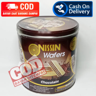 Jual Nissin Wafer Rasa Coklat 560 gram Kemasan Kaleng | Shopee Indonesia