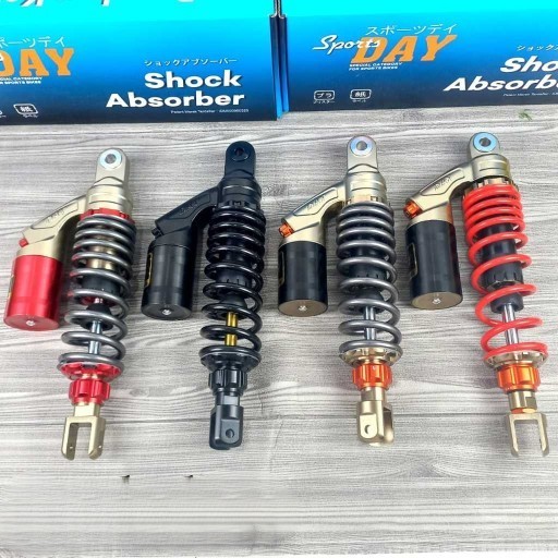 Jual Shock Tabung Matic DBS Series Double Klik AS GOLD Shockbreaker 612 ...