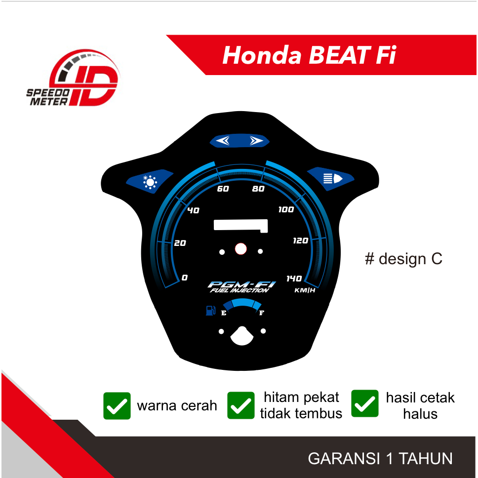 Jual Speedometer Custom Honda Beat FI | Shopee Indonesia