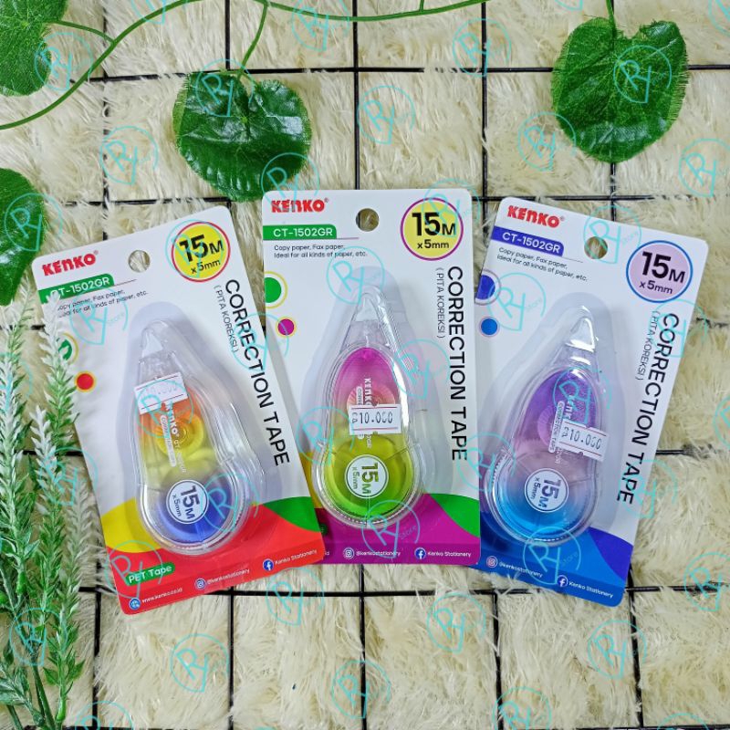 Jual TIP-X KERTAS KENKO 15M X 5MM CT-1502GR | Shopee Indonesia