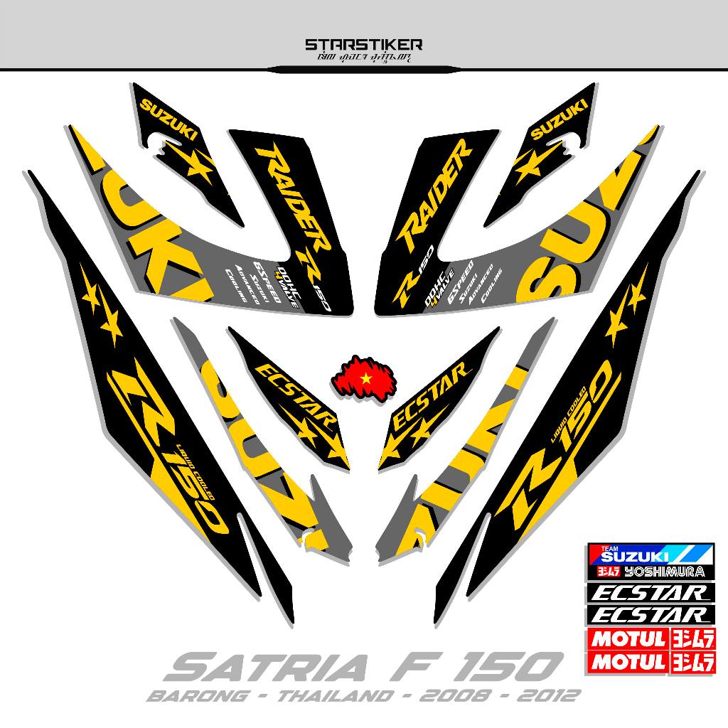 Jual Striping Satria Fu 150 Motif 1/Sticker/2013/2014/2015/Raider 150 ...