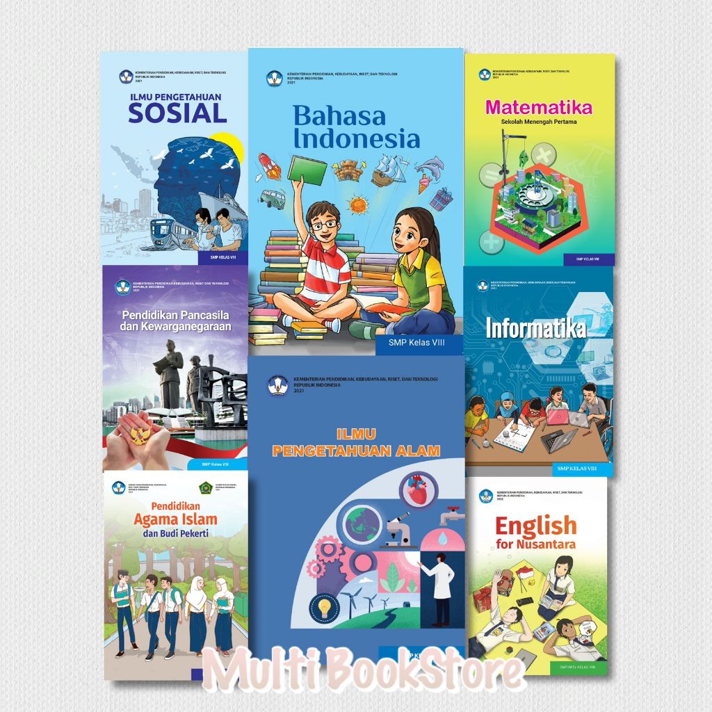 Jual Buku SMP Kelas VIII Kurikulum Merdeka / Buku Siswa SMP Kelas 8 KUMER Kemendikbud | Shopee ...