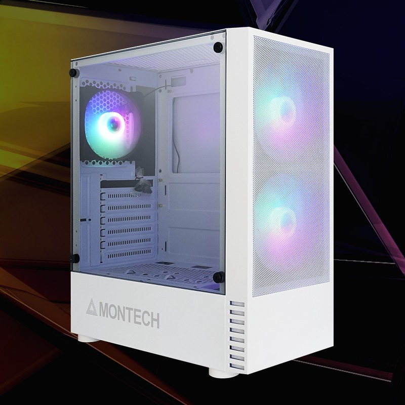 Jual MONTECH X2 MESH ATX TEMPERED GLASS PC CASE CASING GAMING CHASSIS ...