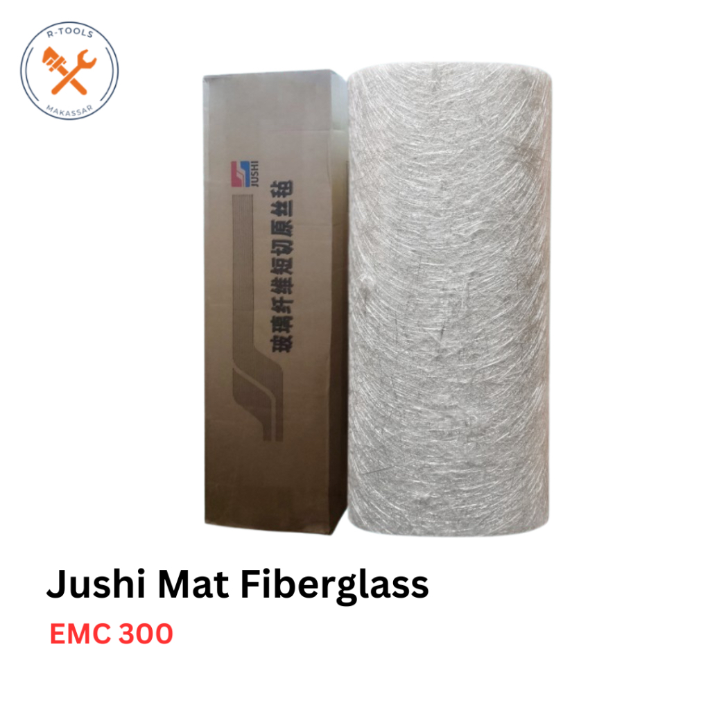 Jual Serat Fiber EMC 300/ Jushi Mat Fiberglass/ Fiber Waterproofing/1 ...
