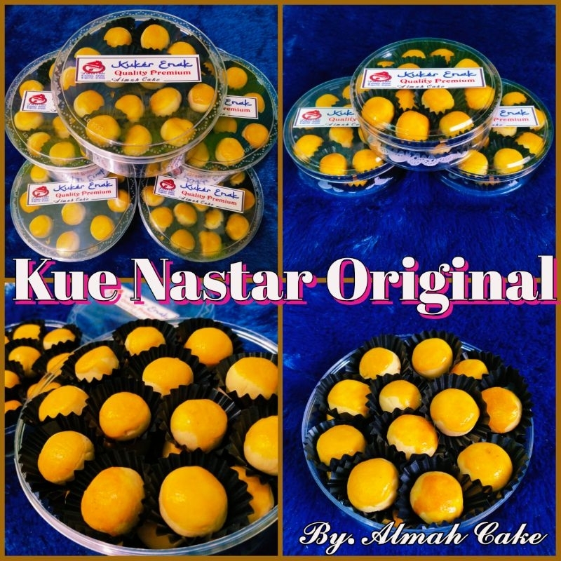 Jual Kue Nastar Original Premium kuker enak kue lebaran Toples 250 gr, Toples 500 gr | Shopee ...