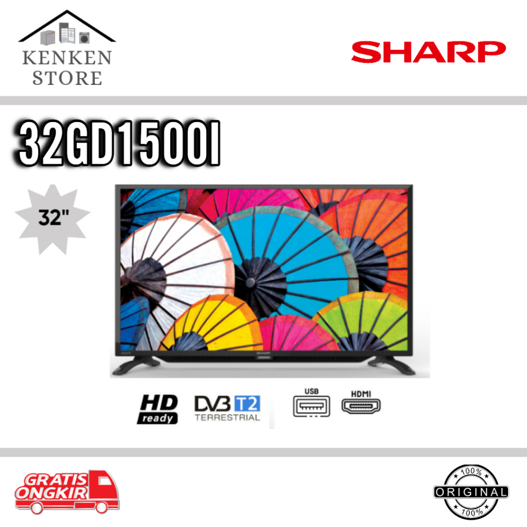 Jual TV LED DIGITAL SHARP 32GD1500I 32INCH NEW TYPE TV TIPE TERBARU ...