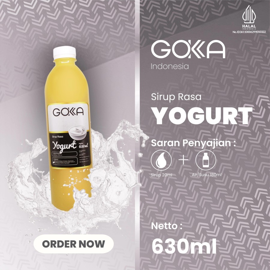Jual 630ml Sirup Yogurt Syrup / Minuman Sirup Rasa Yogurt | Shopee ...