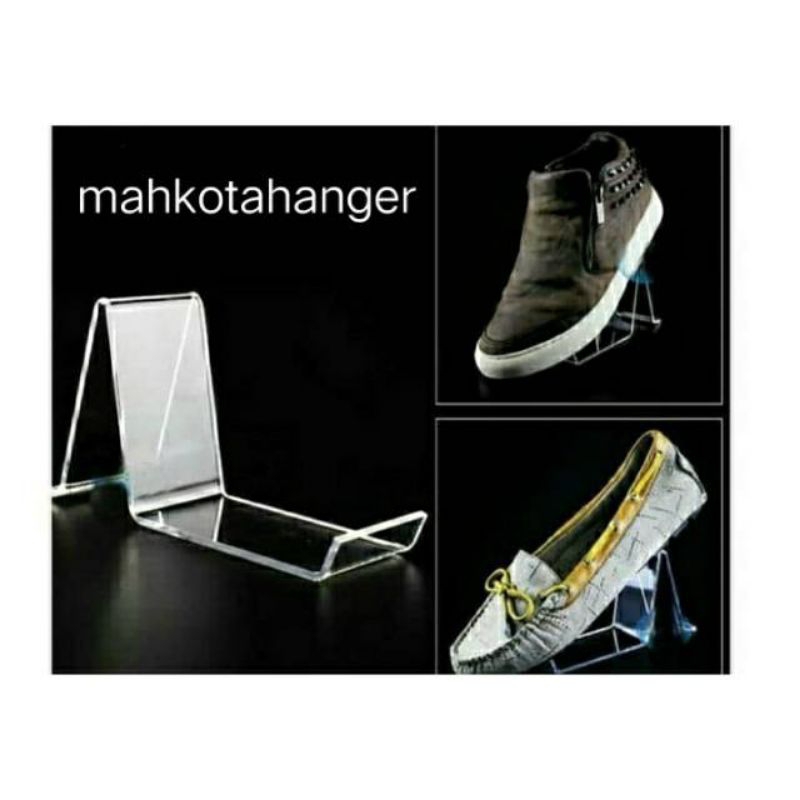Jual Mika Display Sepatu / Akrilik Sepatu / Display Mika Stand Sepatu ...