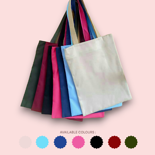 Jual TOTEBAG RESLETING kain DRILL POLOS ada resleting halus premium || kiiyoomii || | Shopee ...