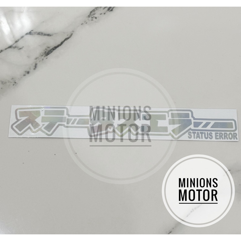 Jual stiker kanji status error motor | Shopee Indonesia Jual stiker kanji status error motor | Shopee Indonesia