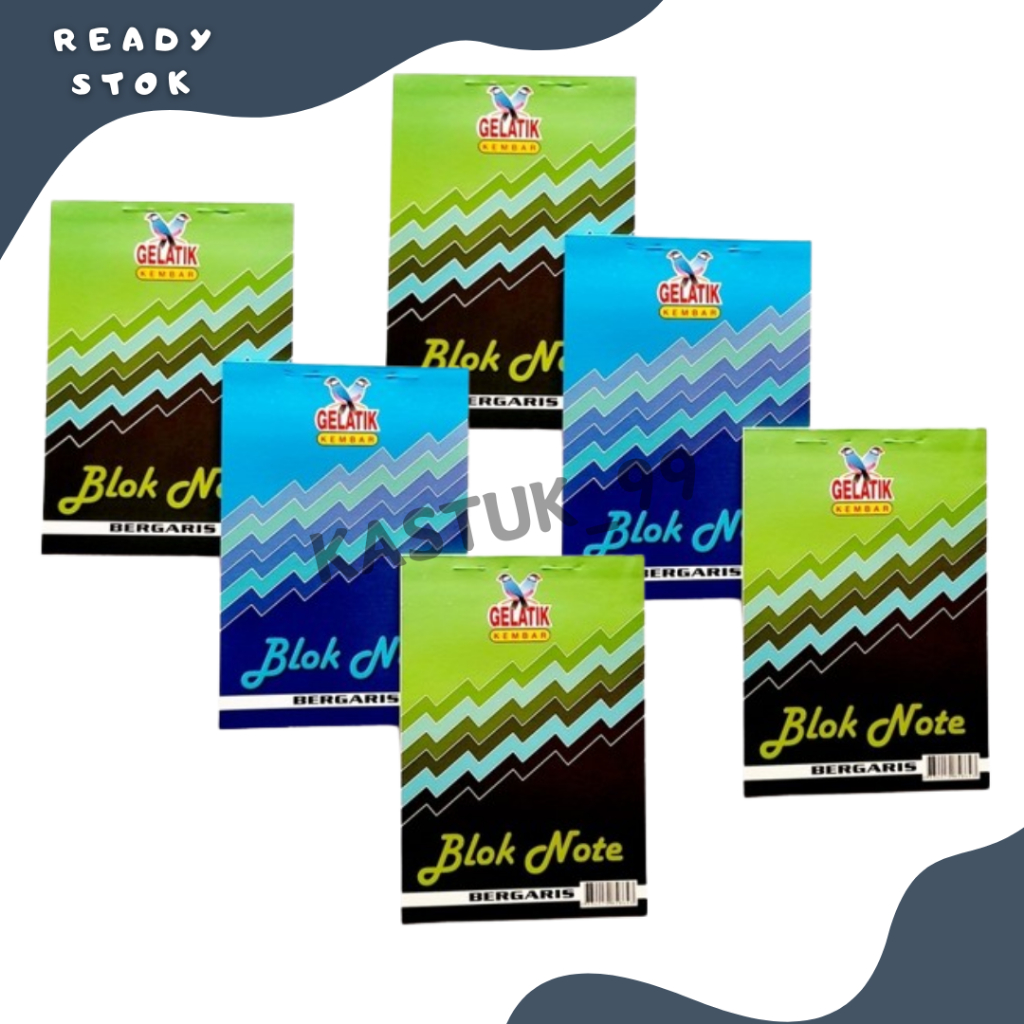 Jual BUKU BLOCK NOTE BERGARIS | Shopee Indonesia