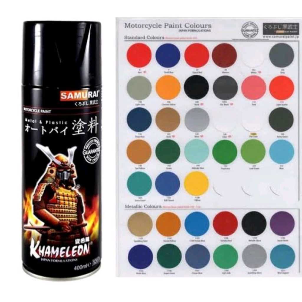 Jual CAT Semprot Pilox Pilok Samurai Kurobushi Engine Part/Bagian Mesin ...
