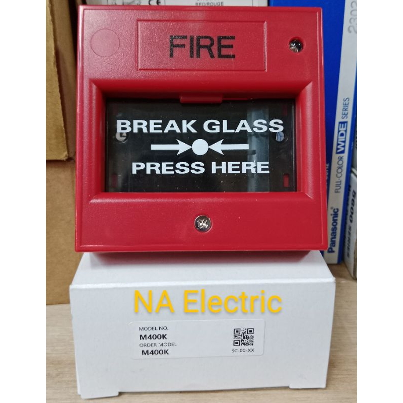Jual System Sensor M400K Break Glass Manual Call Point | Shopee Indonesia