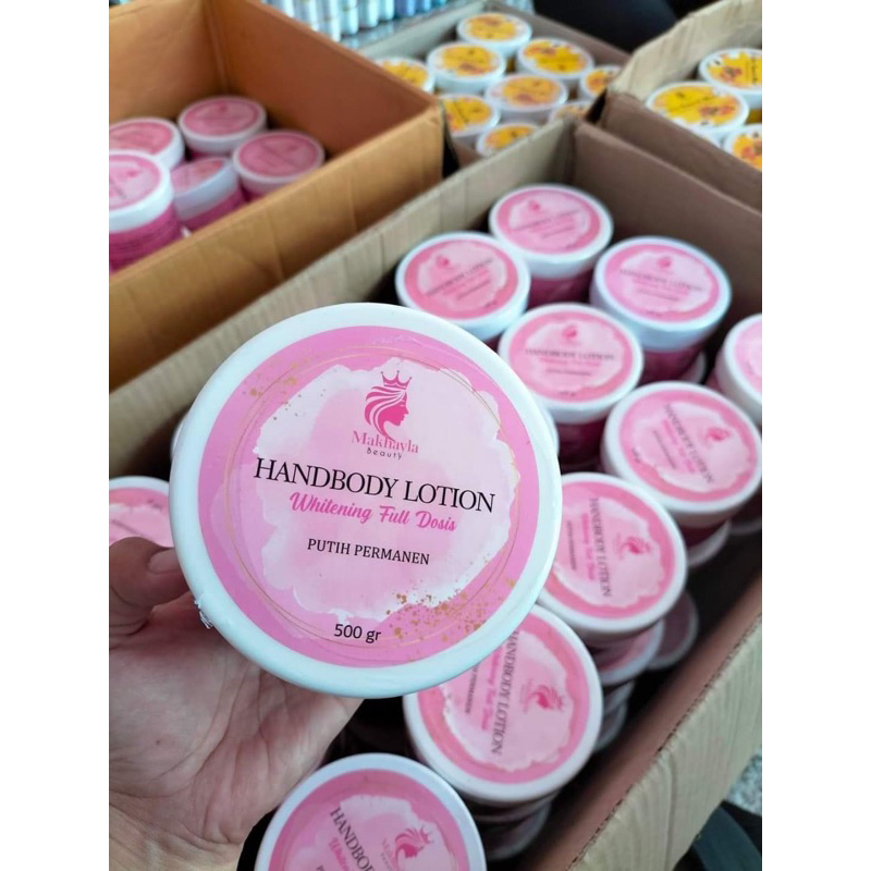 Jual Handbody lotion whitening full dosis makhayla | Shopee Indonesia