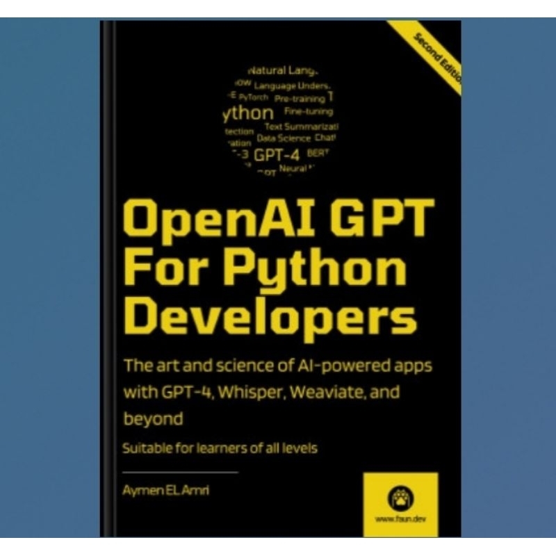 Jual Buku OpenAI GPT For Python Developers | Shopee Indonesia Jual Buku OpenAI GPT For Python Developers | Shopee Indonesia