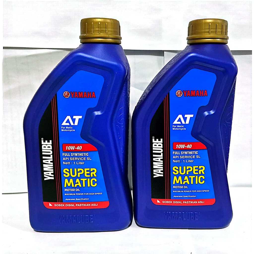 Jual Oli Yamalube Super Matic 1L Full synthetic untuk Motor Matic ...