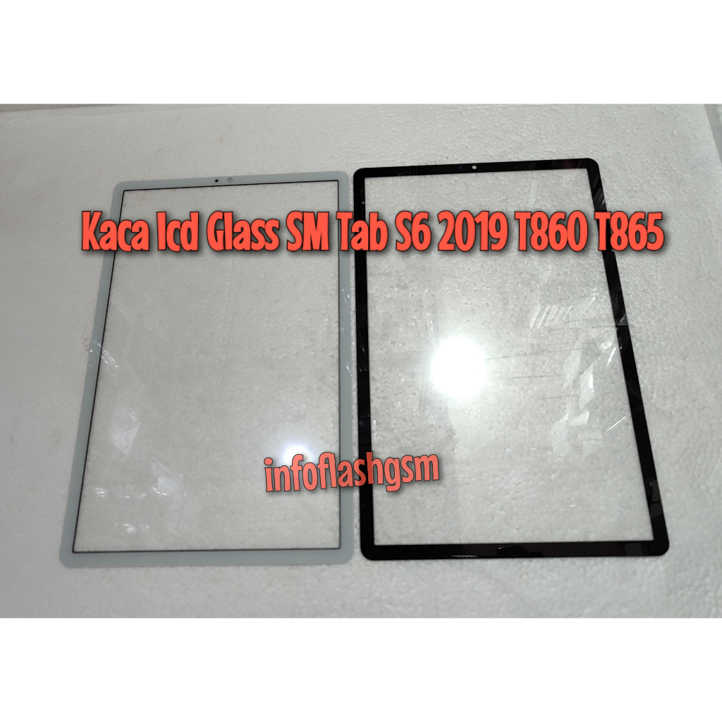 Jual Kaca Depan Lcd Touchscreen Glass Samsung Tab S6 2019 T865 T860 ...