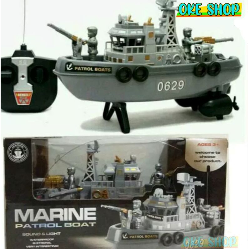 Jual RC KAPAL BOAT MARINE (KAPAL BOAT TEMPUR) | Shopee Indonesia