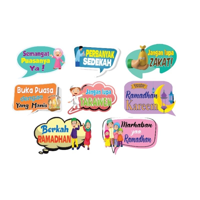 Jual PROPS PHOTOBOOTH RAMADHAN PUASA BUKBER Kareem, MARKET DAY ...