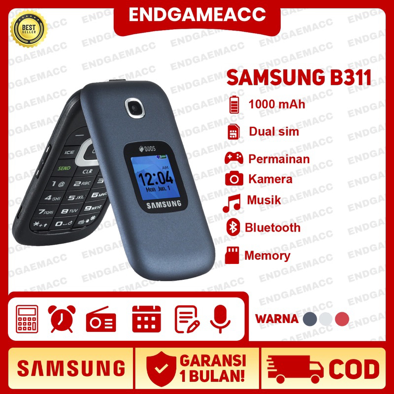 Jual Handphone SAMSUNG B311V DUAL SIM TERBARU | Shopee Indonesia