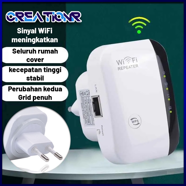 Jual ART D25X Wifi repeater wifi extender 3Mbps Wireless WiFi Signal Range Extender wifi ...