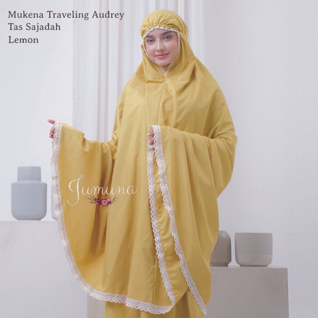 Jual Jumuna - Mukena Travelling Laser Cut Motif Floretta, Lindsay ...