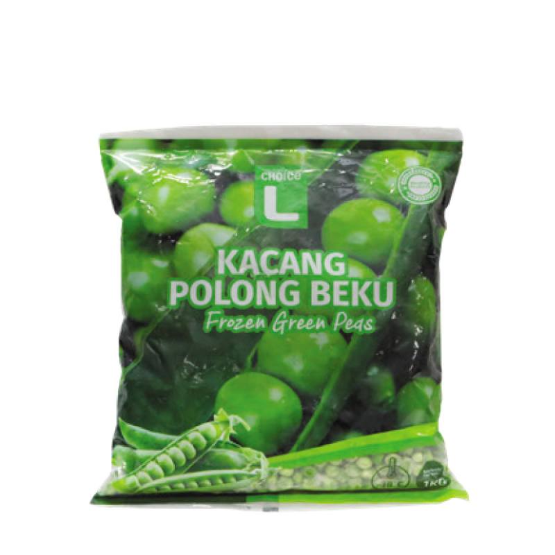 Jual Choice L - Kacang Polong Beku Frozen Green Peas - 1kg Halal BPOM ...