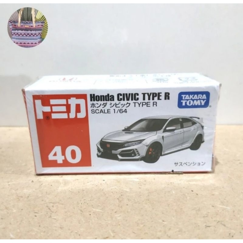 Jual Takara Tomy Tomica Honda Civic Type R White Putih Segel | Shopee ...