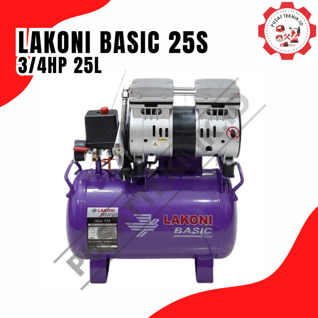 Jual LAKONI BASIC 25S Mesin Kompressor Basic 25s LAKONI Oilless ...