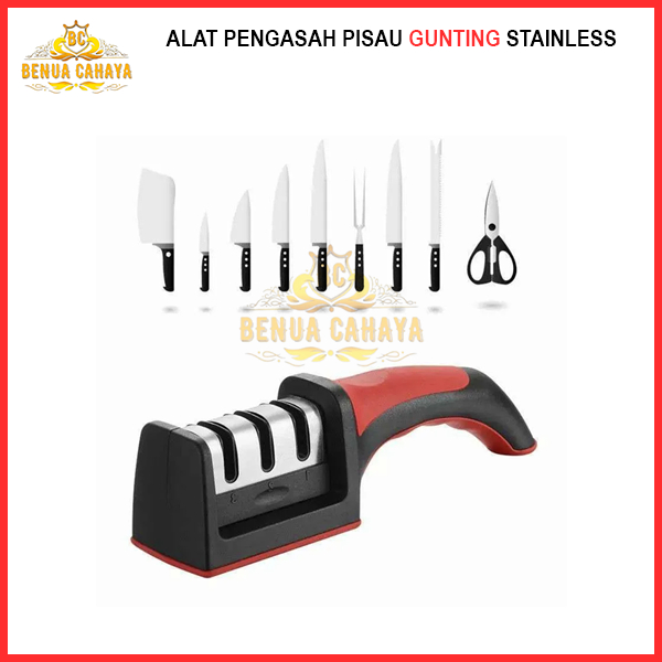 Jual ALAT PENGASAH PISAU STAINLESS / ASAHAN PISAU TAJAM SERBAGUNA ...