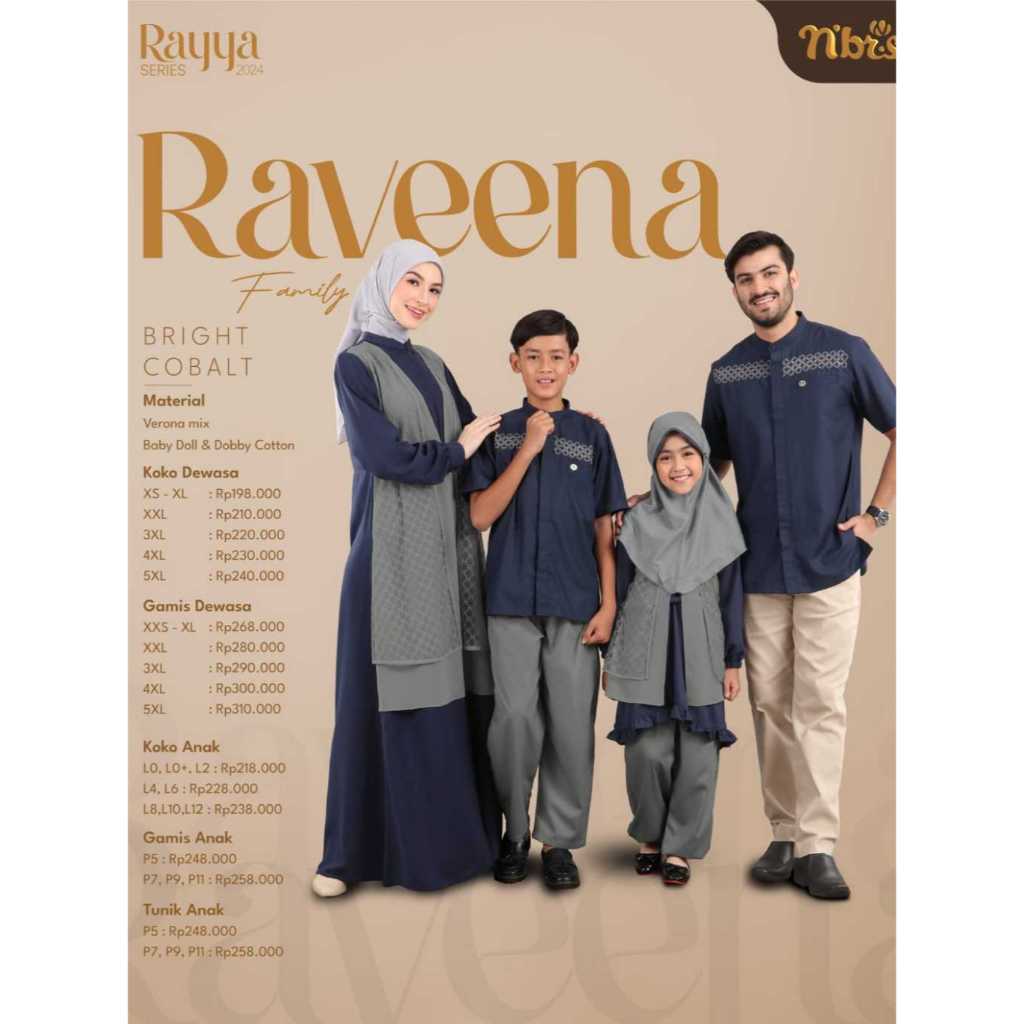 Jual Rayya Series Raveena Bright Cobalt | Shopee Indonesia