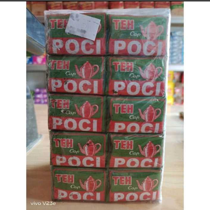 Jual [1 PACK] TEH CAP POCI 1 PACK ISI 50 BUNGKUS / TEH BUBUK | Shopee ...