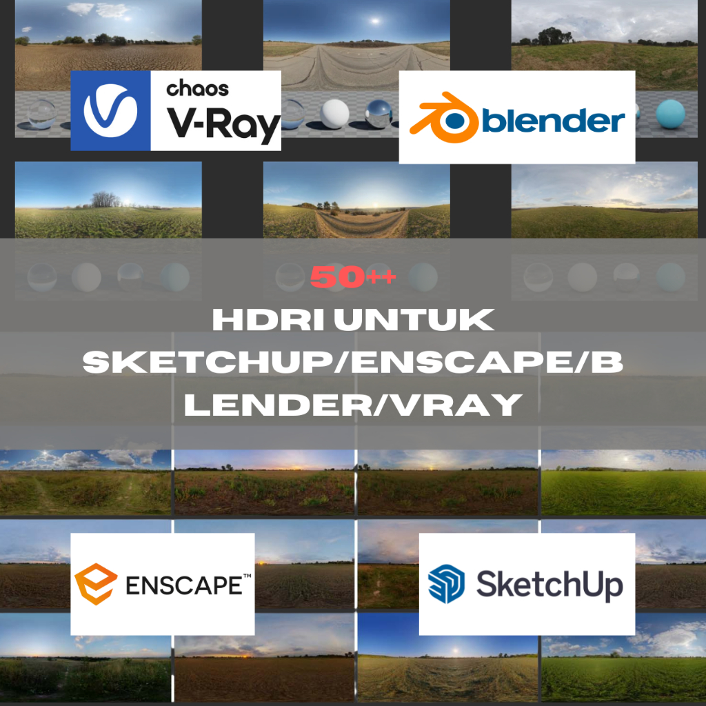 Jual ENVIRONMENT/HDRI Untuk Sketchup/Blender/Vray/Enscape | Shopee ...