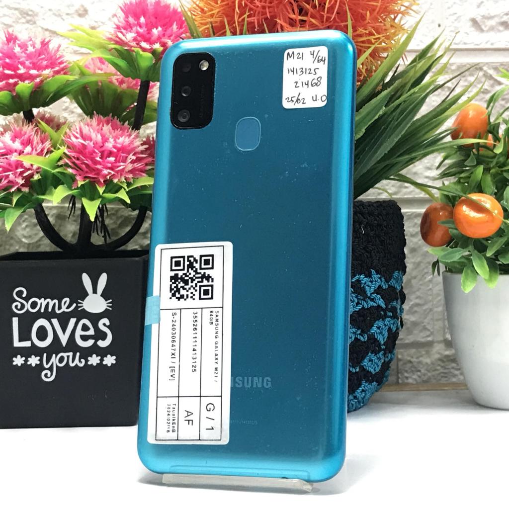 Jual Samsung M21 4/64GB Hijau Bekas Second Eks Resmi Indonesia | Shopee Indonesia
