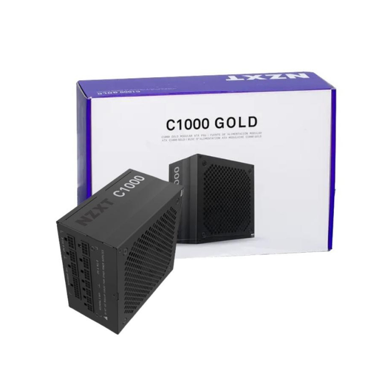 Jual Power Supply NZXT C1000 1000w 80 Plus GOLD Version 1 Analog Gold ...