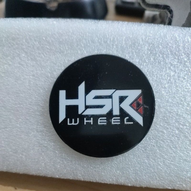 Jual EMBLEM LOGO VELG HSR WHEEL ORIGINAL UKURAN 4.4CM BAHAN ALUMUNIUM ...