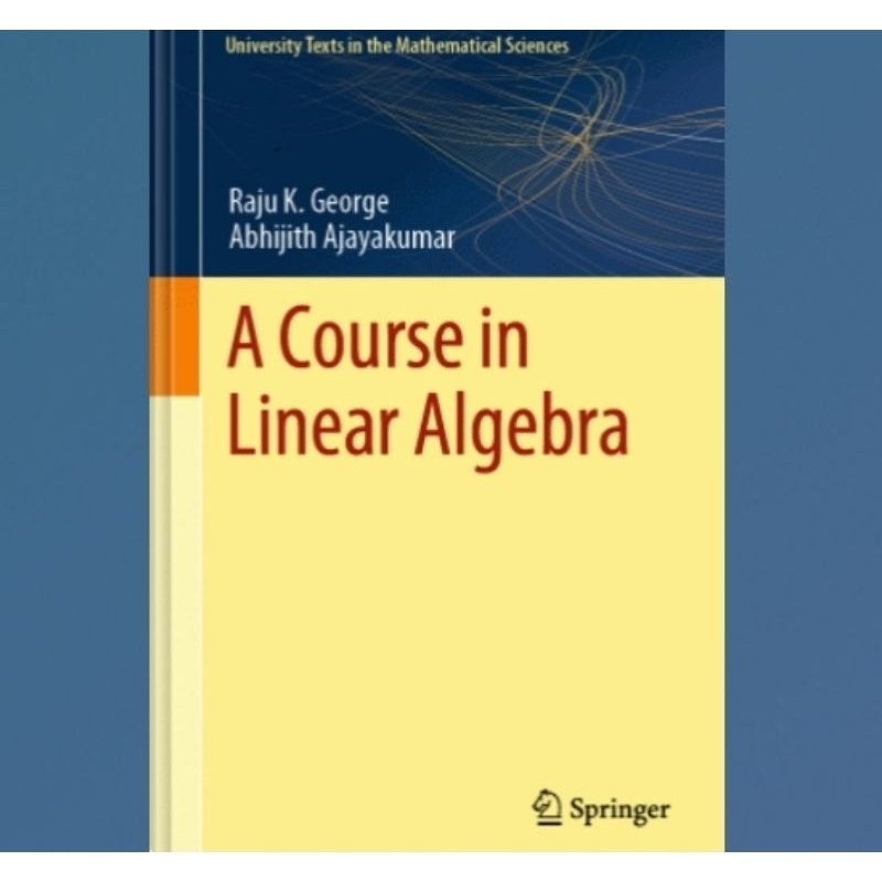 Jual Buku A Course in Linear Algebra | Shopee Indonesia
