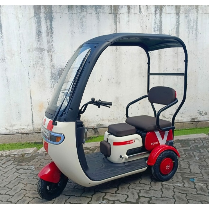 Jual SEPEDA LISTRIK RODA 3 SOLOS LT60 GARANSI RESMI | Shopee Indonesia
