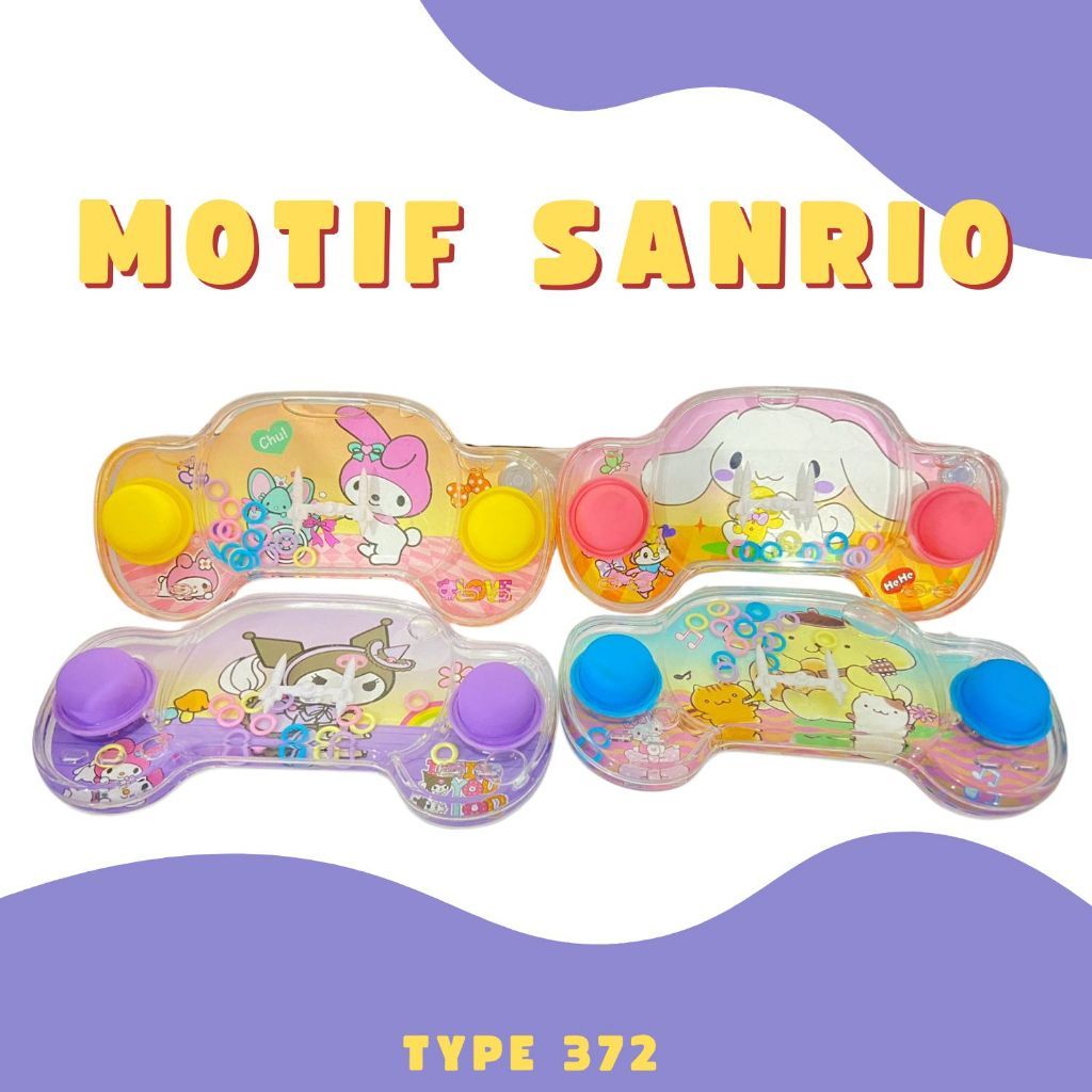 Jual Mainan Anak Water Games Edukasi Games Jadul Sanrio And Friend Game ...