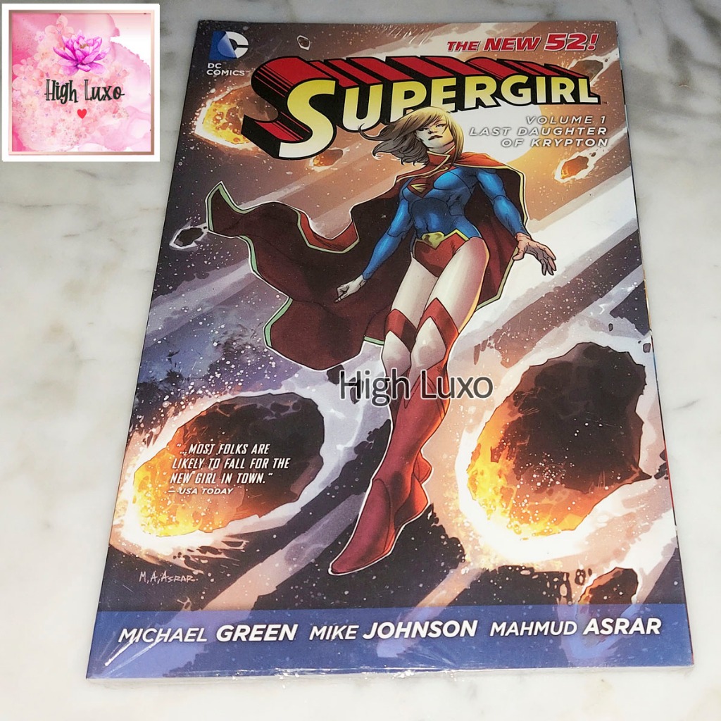 Jual Buku Graphic Novel Supergirl Vol 1 Last Daughter Of Krypton Dc Comic Comics English Book