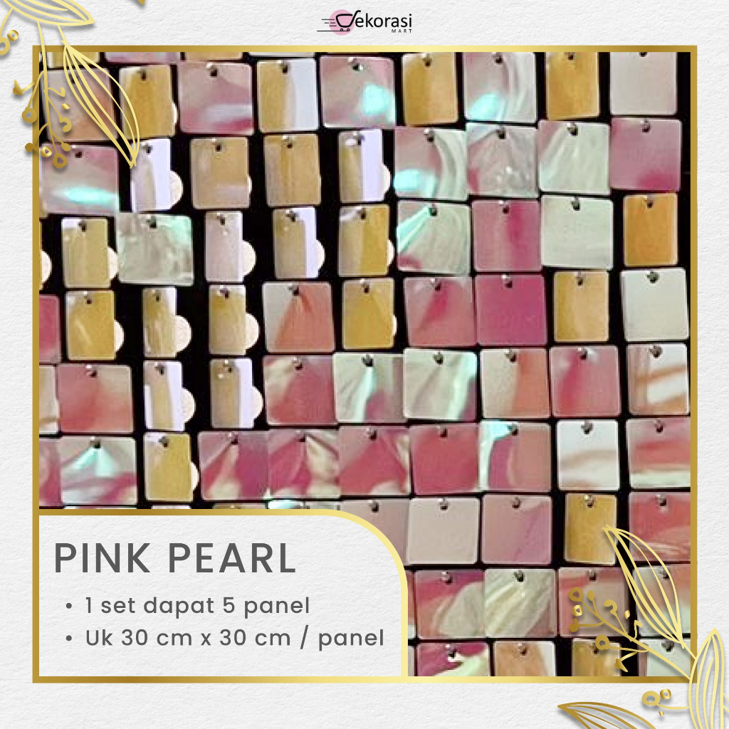 Jual 5 PANEL TERMURAH Square Sequin Tile Backdrop / Sequin Backdrop ...