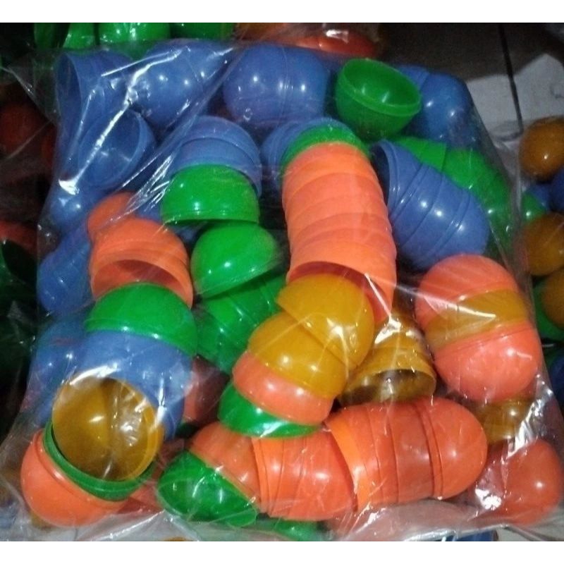 Jual Mainan Telur Kosong isi 100 Pcs | Shopee Indonesia