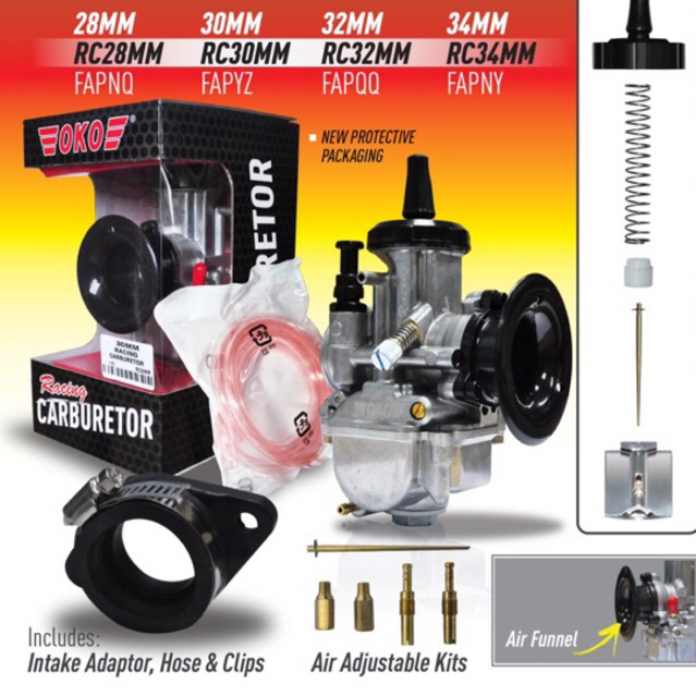 Jual karburator racing 30 - pwk 30 pwk30 - karburator fcr 30 | Shopee ...