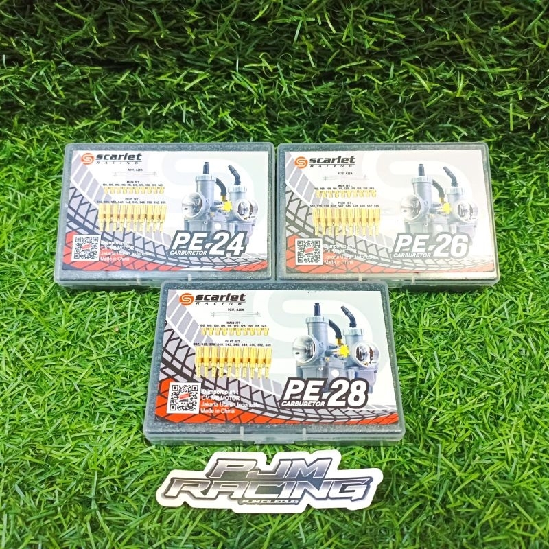 Jual SPUYER SET MAIN JET PILOT JET PE 24 26 28 SCARLET RACING | Shopee ...