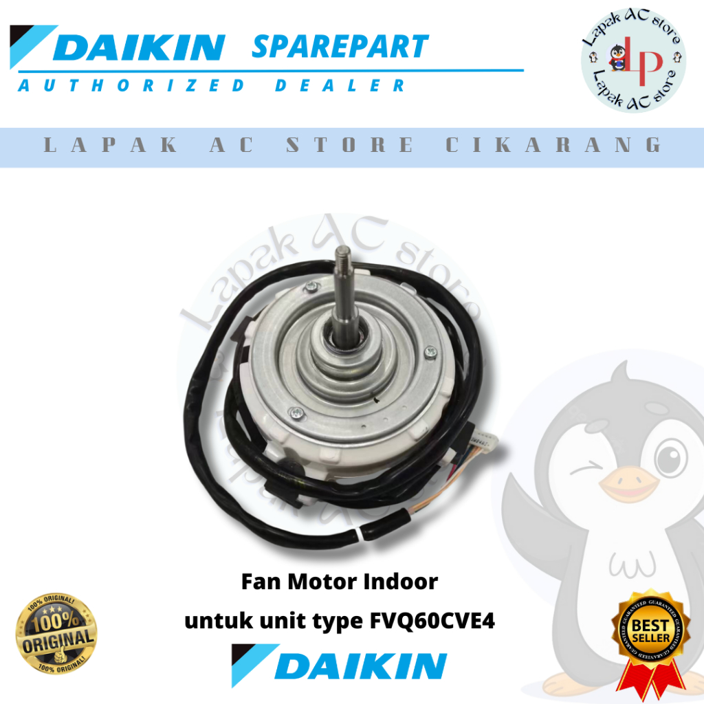 Jual Fan Motor Indoor AC DAIKIN Standing Floor 2,5 PK FVQ60CVE4 ...