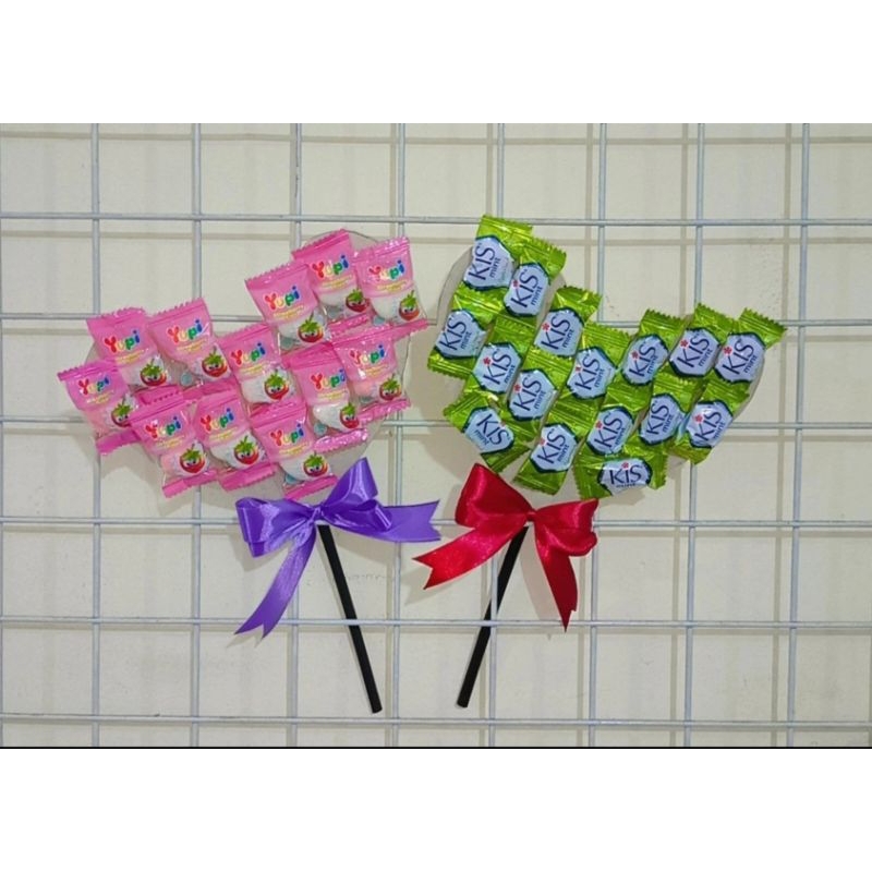 Jual BUKET STICK PERMEN Gagang Permen Bouquet Bucket Permen Love Gagang ...