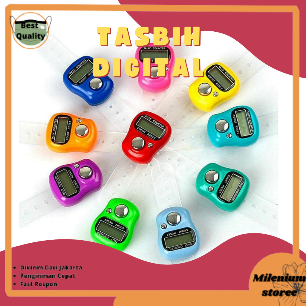 Jual Alat Hitung Digital Tasbih / Tasbih Digital / Tasbih Digital Mini ...